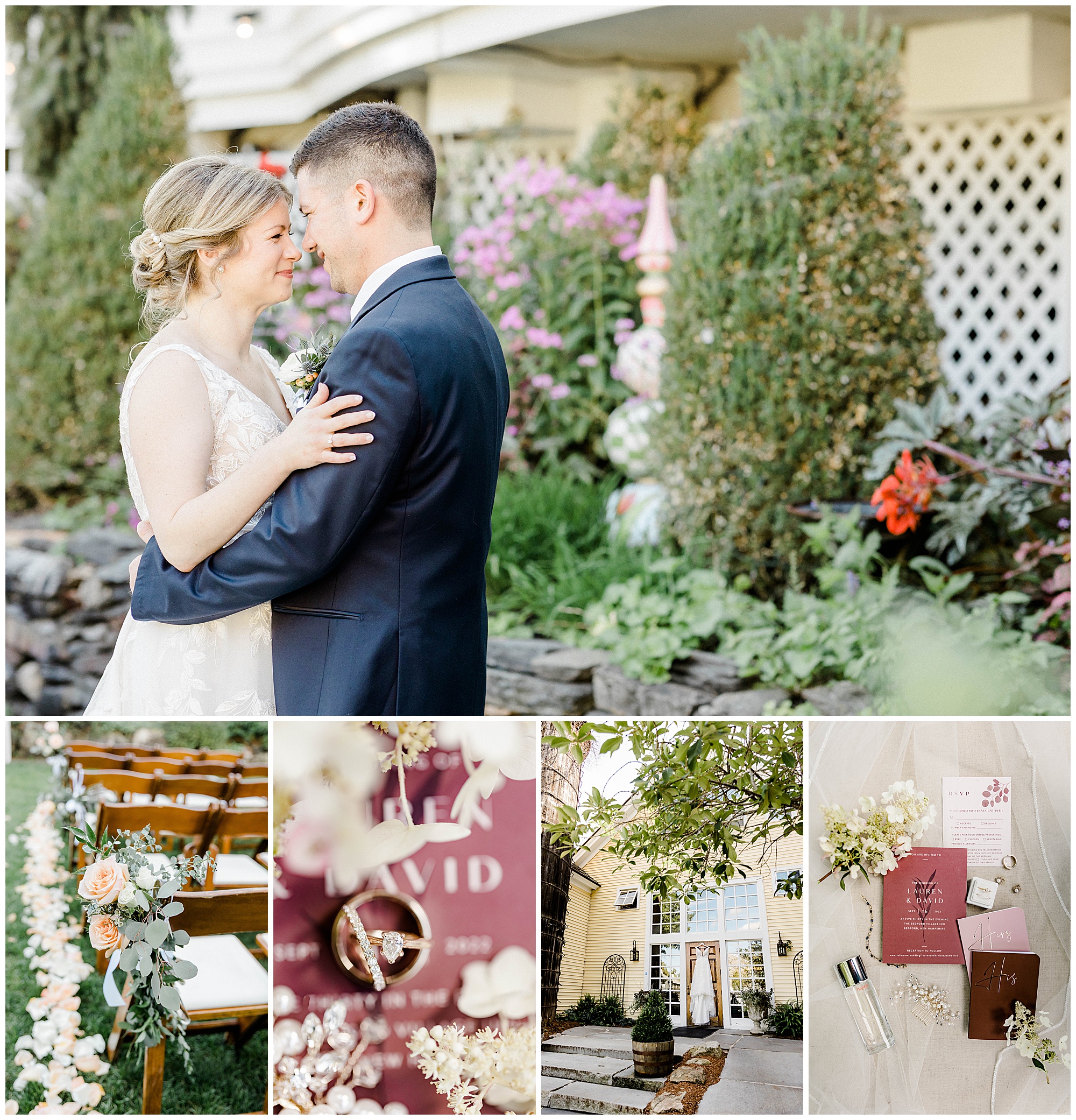 Bedford Village Inn, Bedford NH | Lauren and David - Ali B. Photography