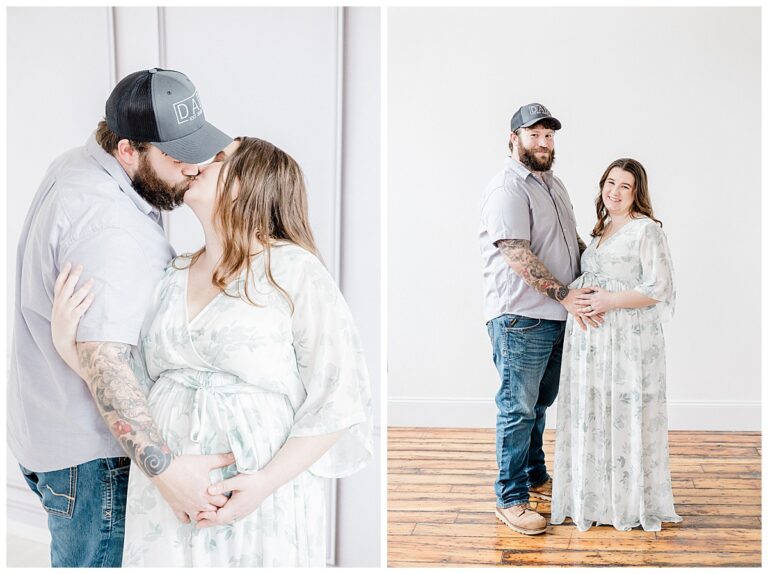 Maternity Session at the Studio | Katie & Jason - Ali B. Photography