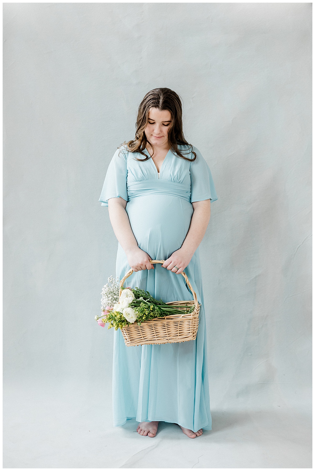 Maternity Session at the Studio | Katie & Jason - Ali B. Photography