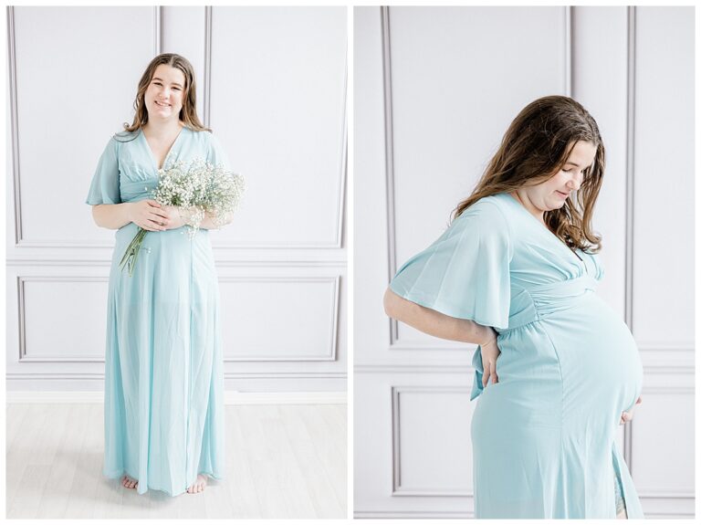 Maternity Session at the Studio | Katie & Jason - Ali B. Photography