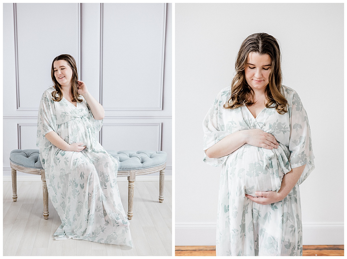 Maternity Session at the Studio | Katie & Jason - Ali B. Photography
