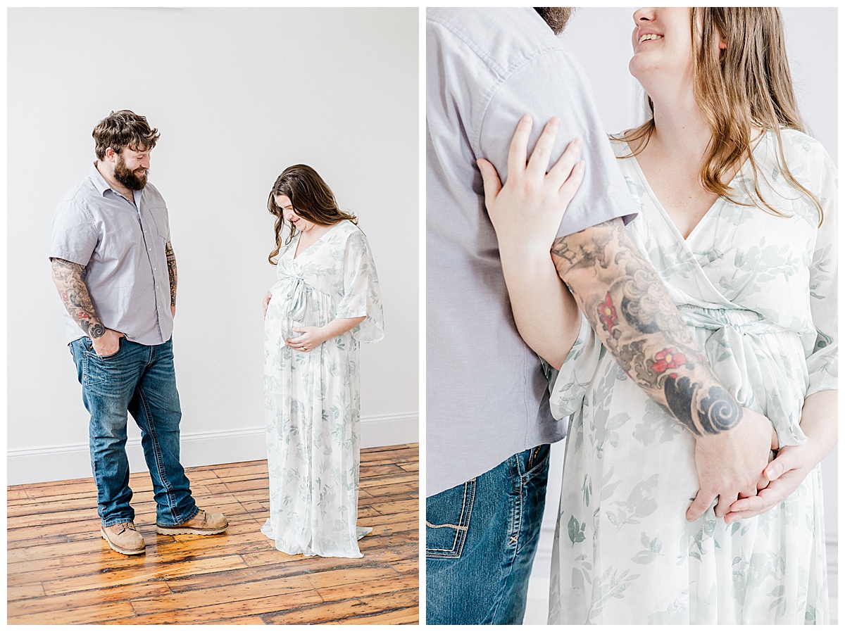 Maternity Session at the Studio | Katie & Jason - Ali B. Photography