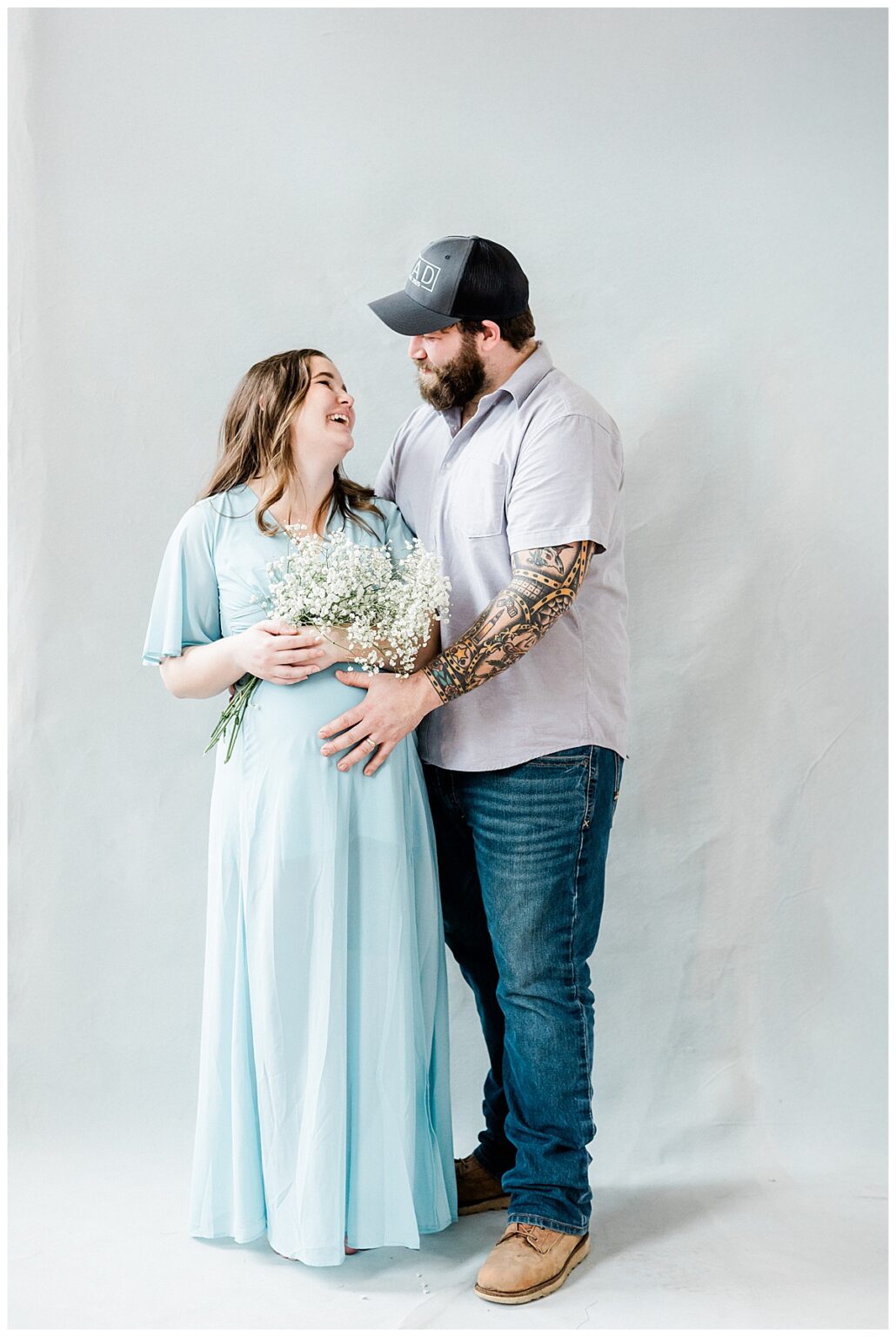 Maternity Session at the Studio | Katie & Jason - Ali B. Photography