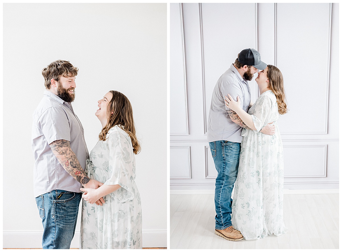 Maternity Session at the Studio | Katie & Jason - Ali B. Photography